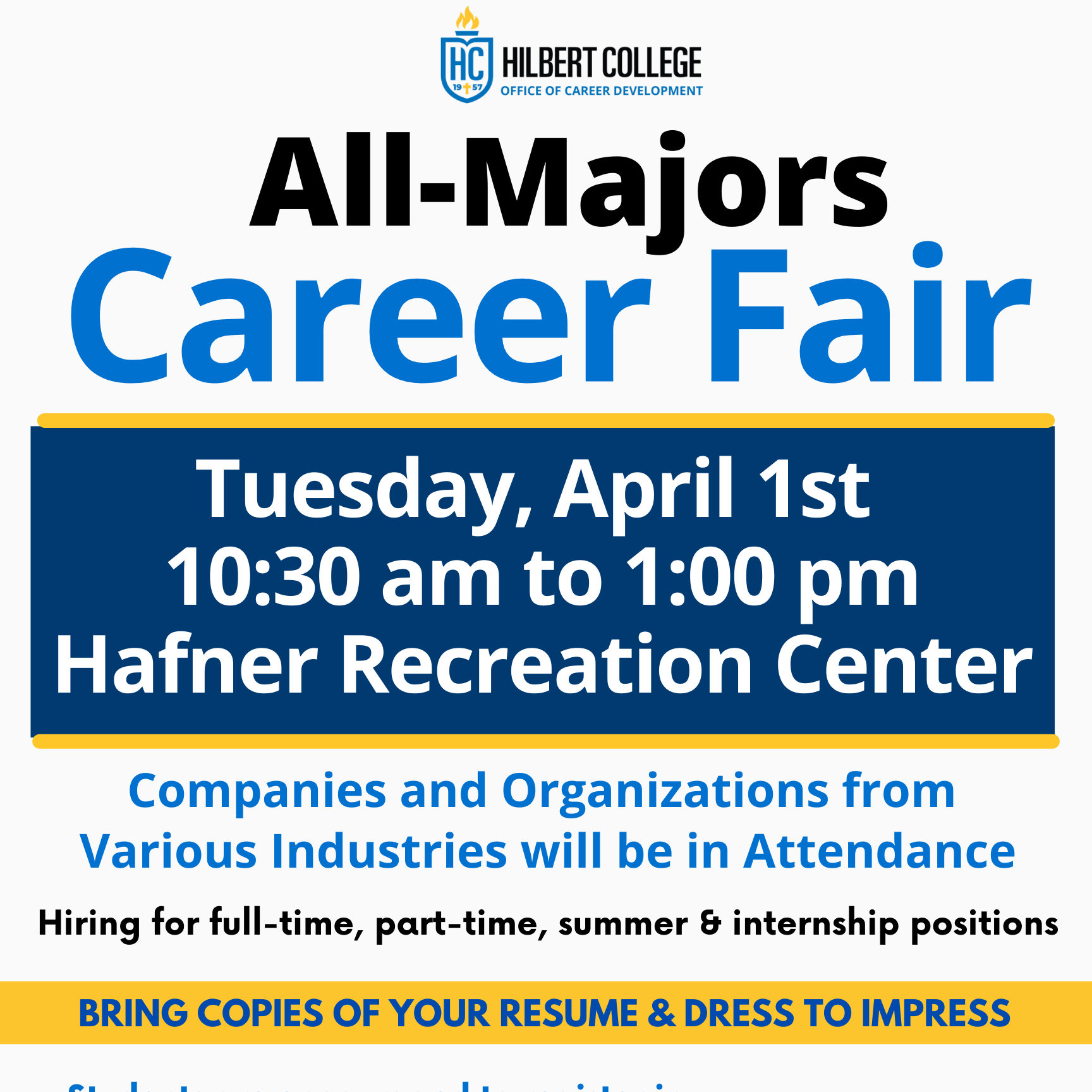 All Majors Career Fair (Passport Event)